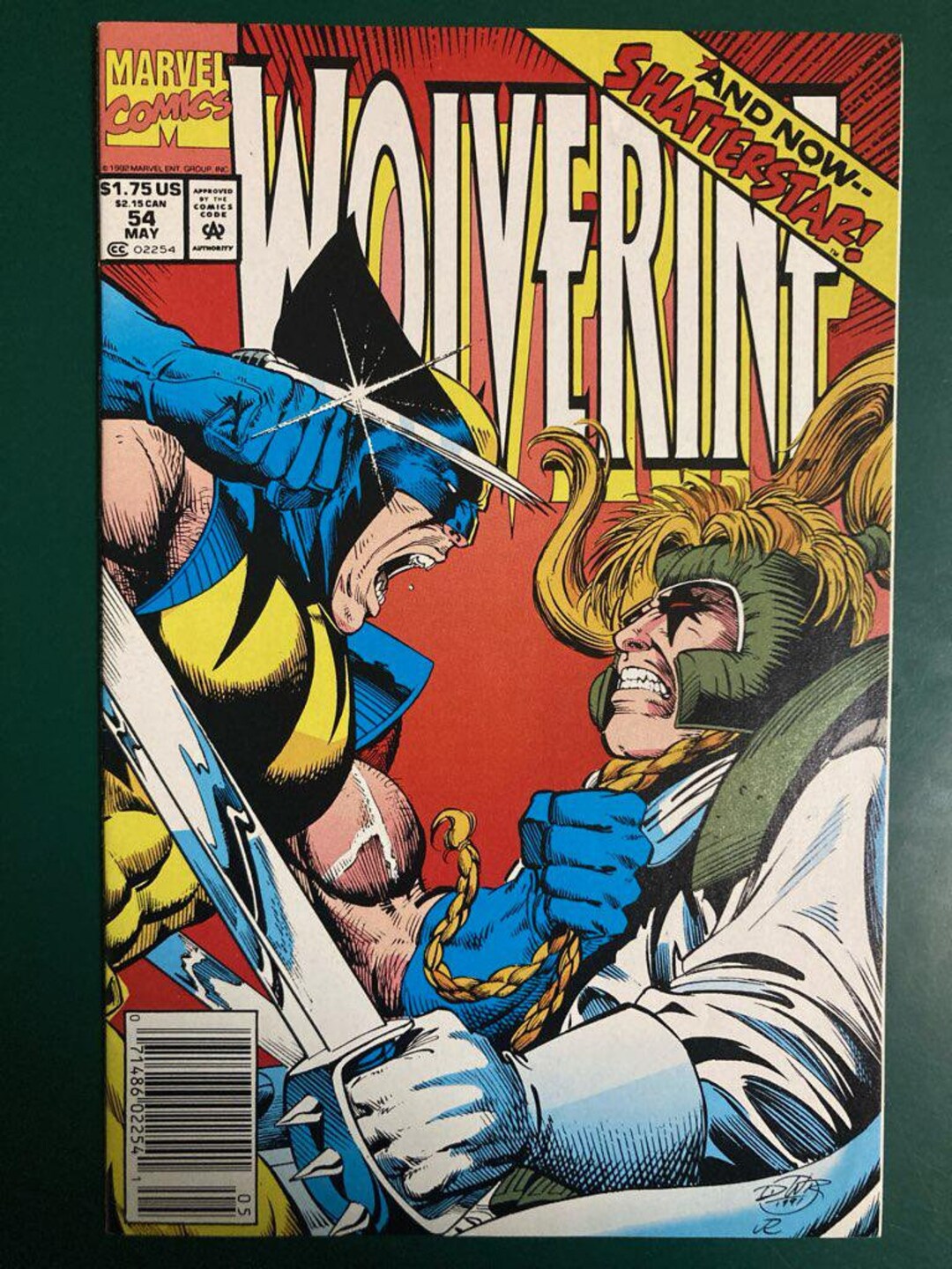 Wolverine 54 Comic by Marvel Comics - Etsy