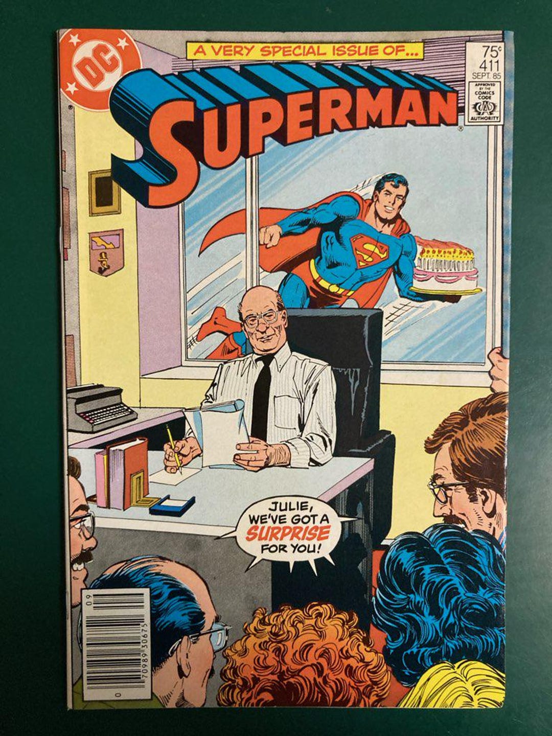 Superman 411 Comic by DC Comics - Etsy