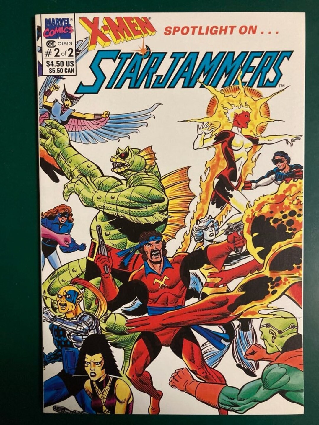 X-men Spotlight on Starjammers 2 Comic by Marvel Comics - Etsy