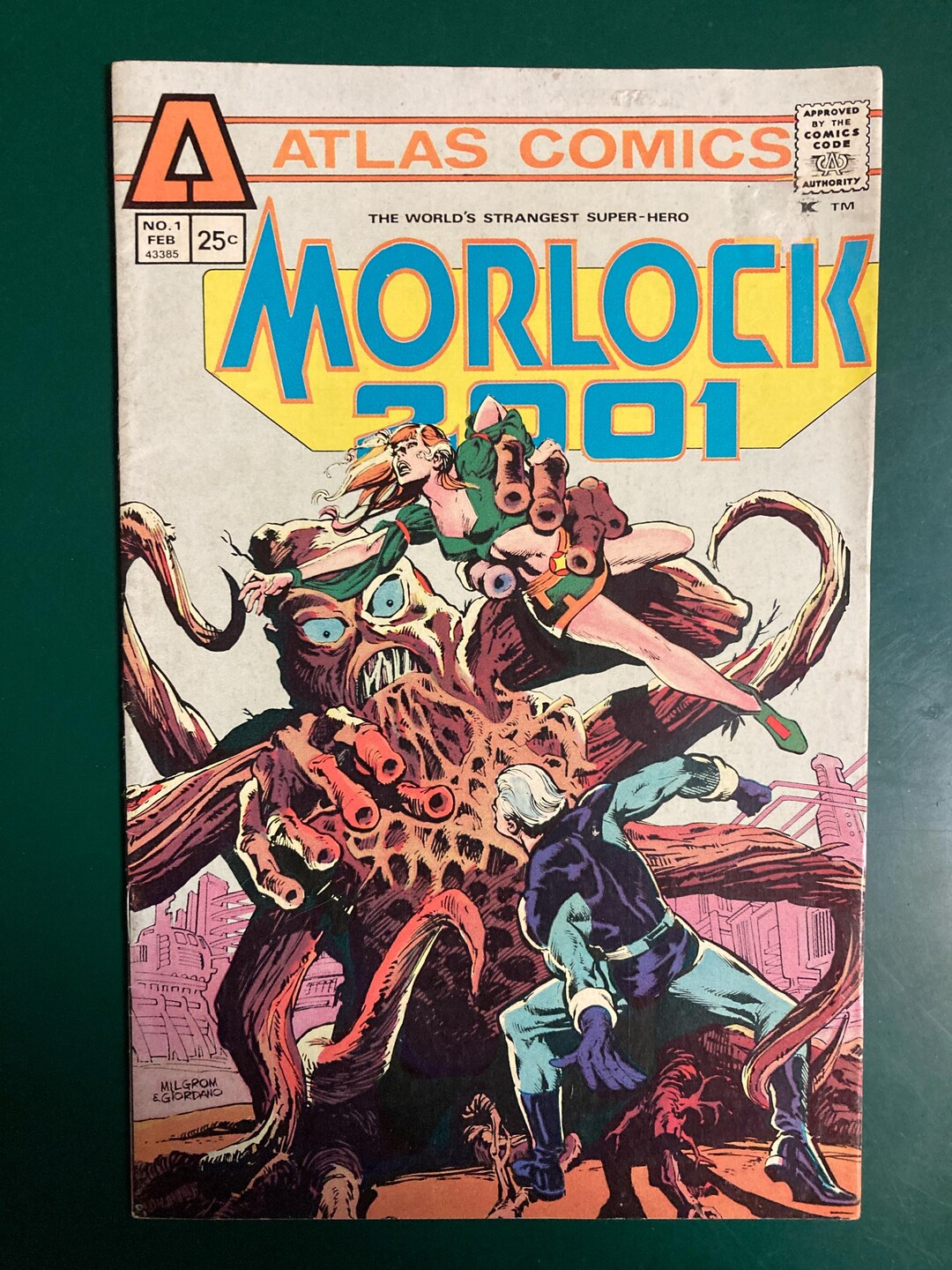 Morlock 2001 # 1 Comic by Atlas Comics - Etsy