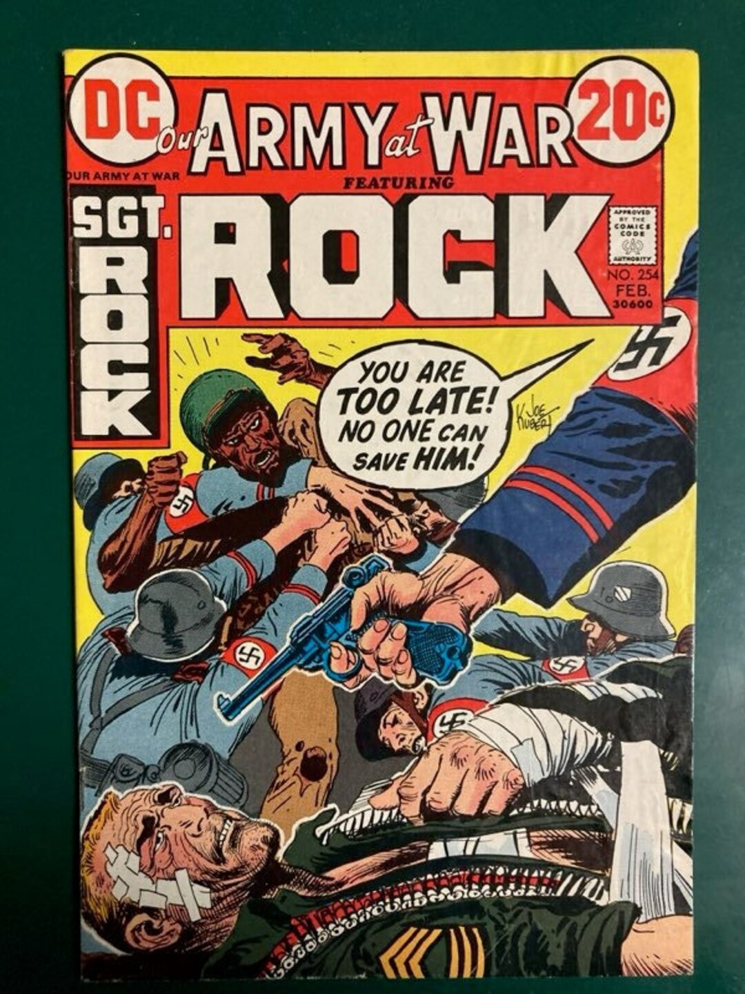 Our Army at War 254 Comic by DC Comics - Etsy
