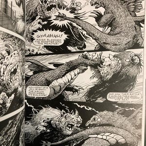 Raiga God of the Monsters # 1 Comic by Blood Scream Comics - Etsy