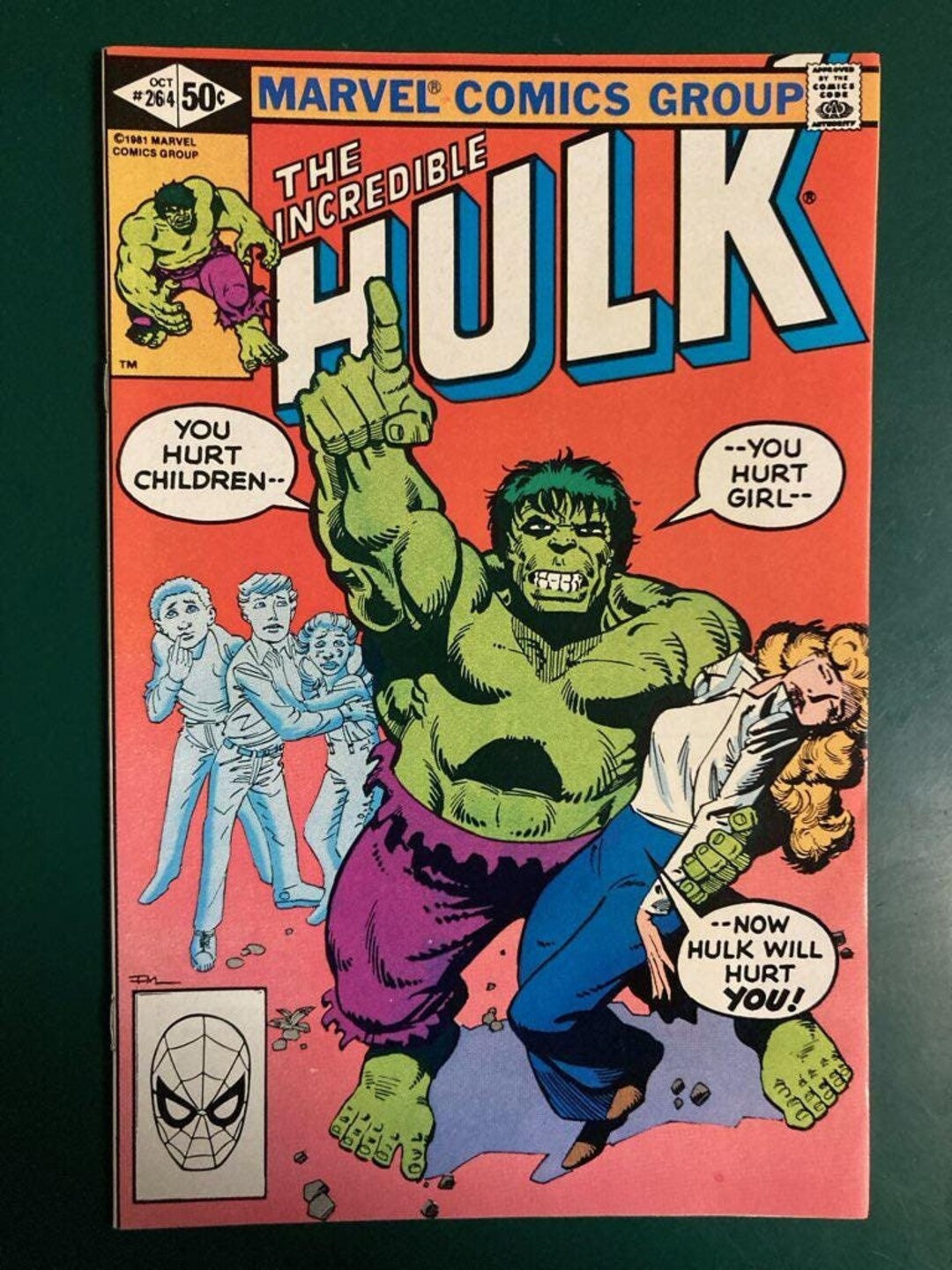 The Incredible Hulk 264 Comics by Marvel Comics - Etsy