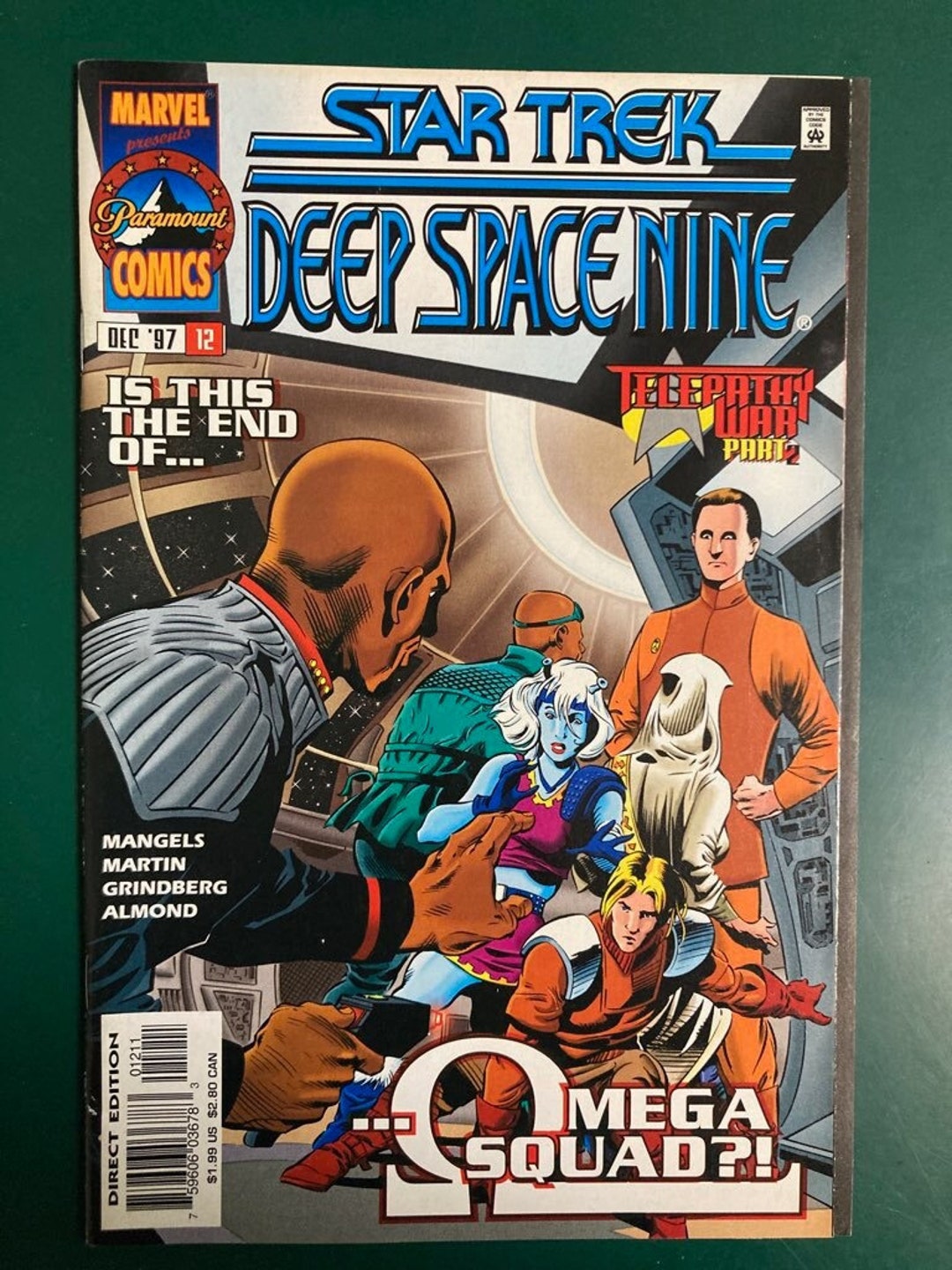 Star Trek: Deep Space Nine 12 Comic by Marvel Comics - Etsy