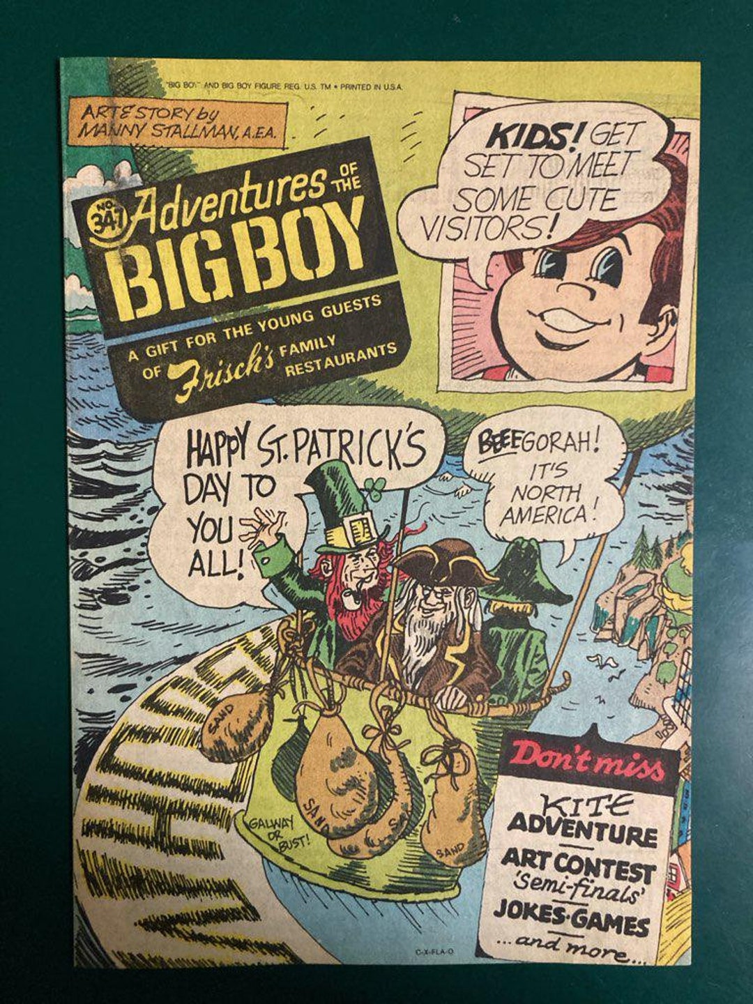 Adventures of Big Boy 347 Comic by Big Boy Comics - Etsy