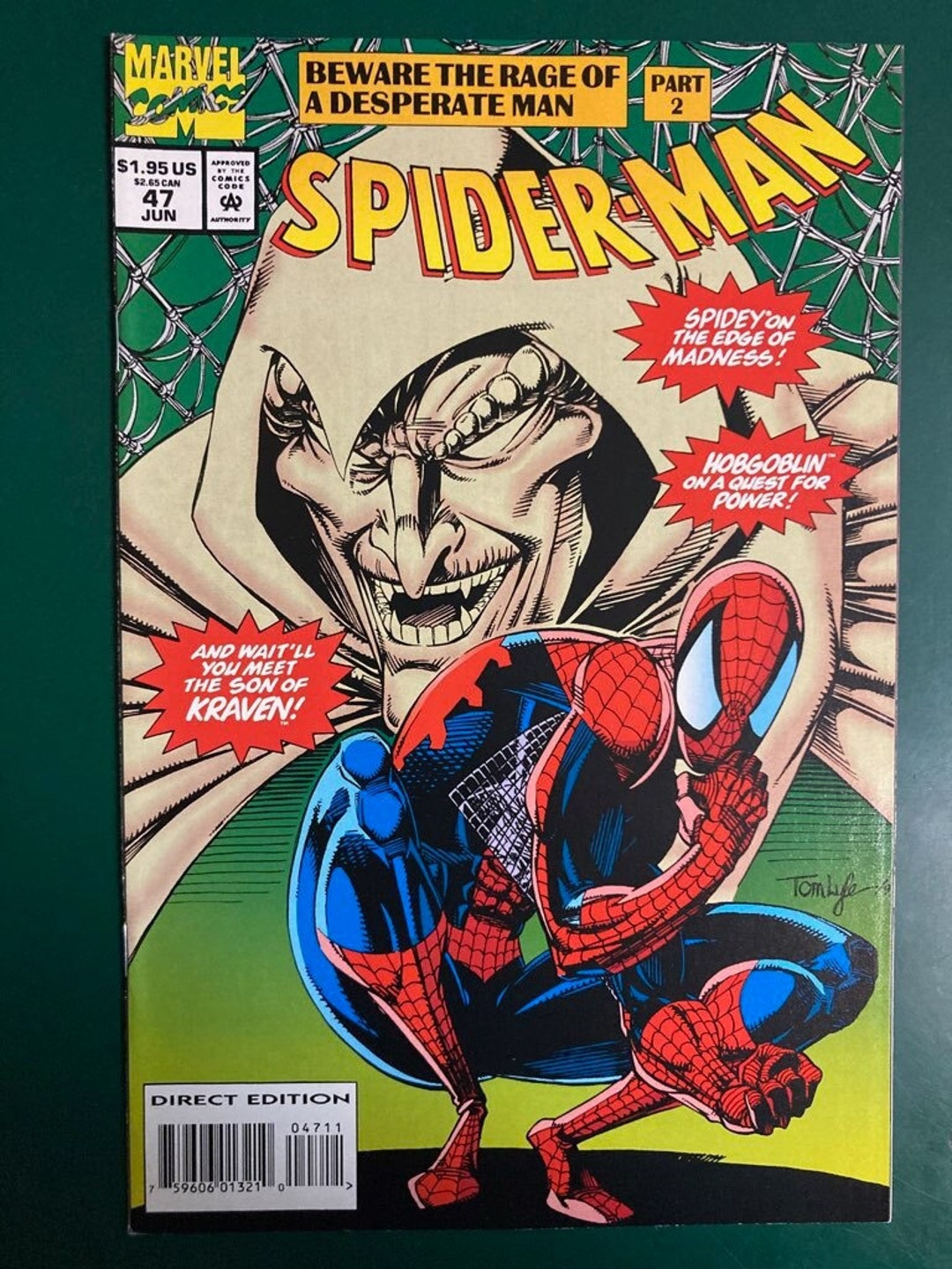 Spider-man 47 Comic by Marvel Comics - Etsy