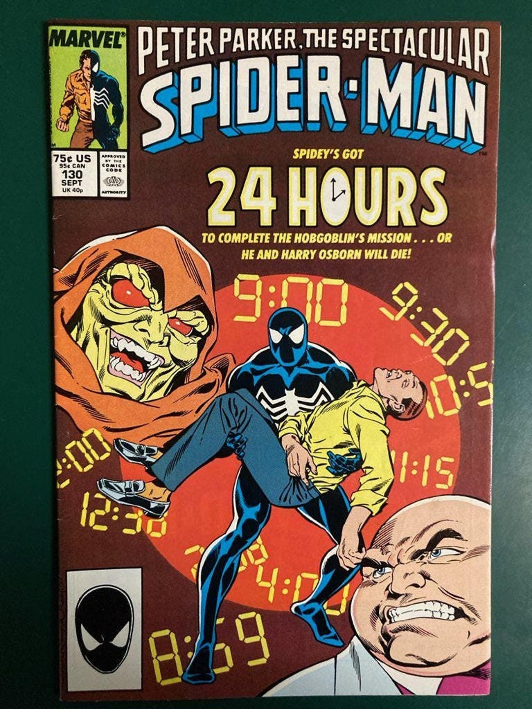 The Spectacular Spider-man 130 Comic by Marvel Comics - Etsy
