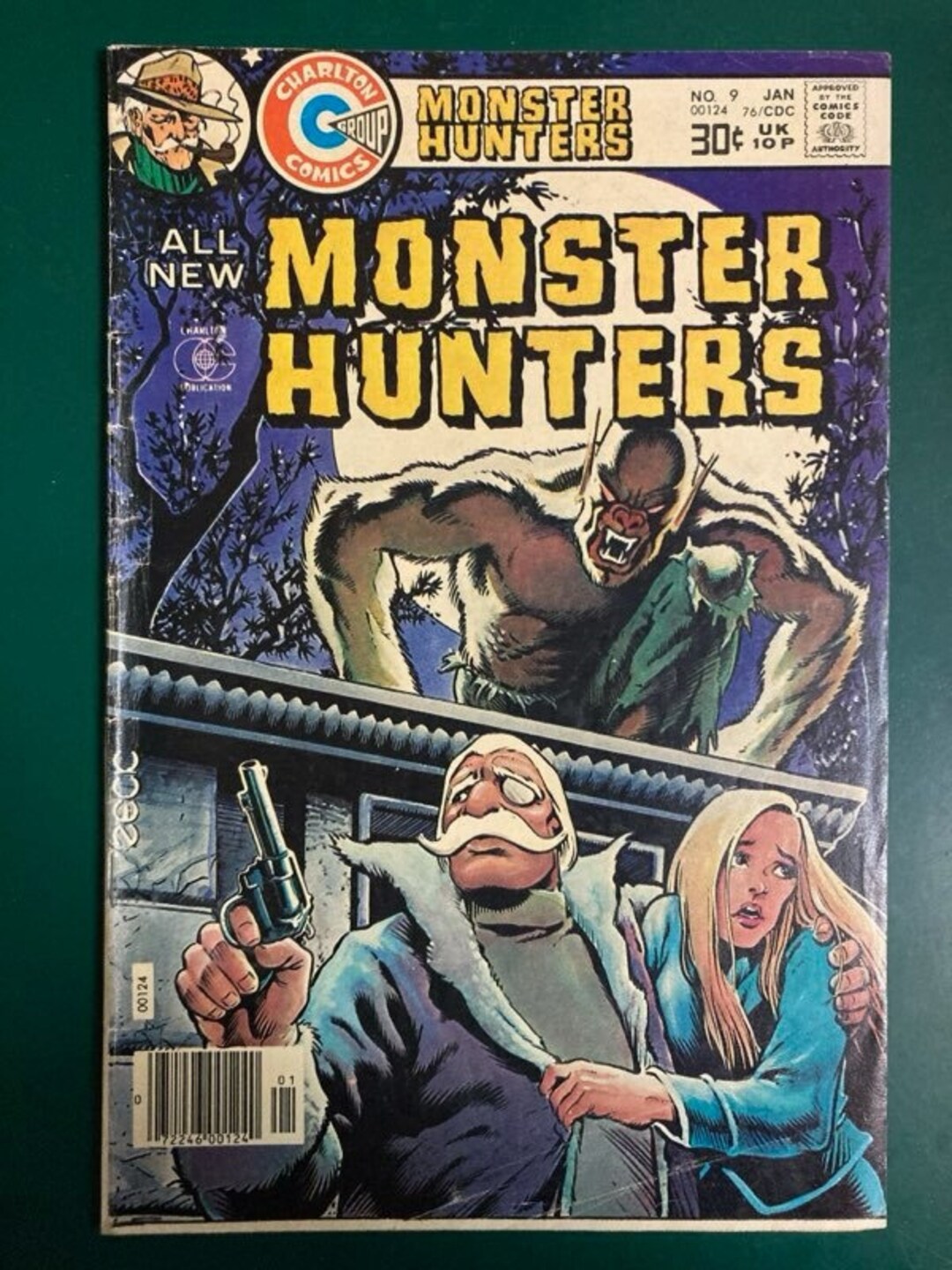 Monster Hunters # 9 Comic by Charlton Comics - Etsy