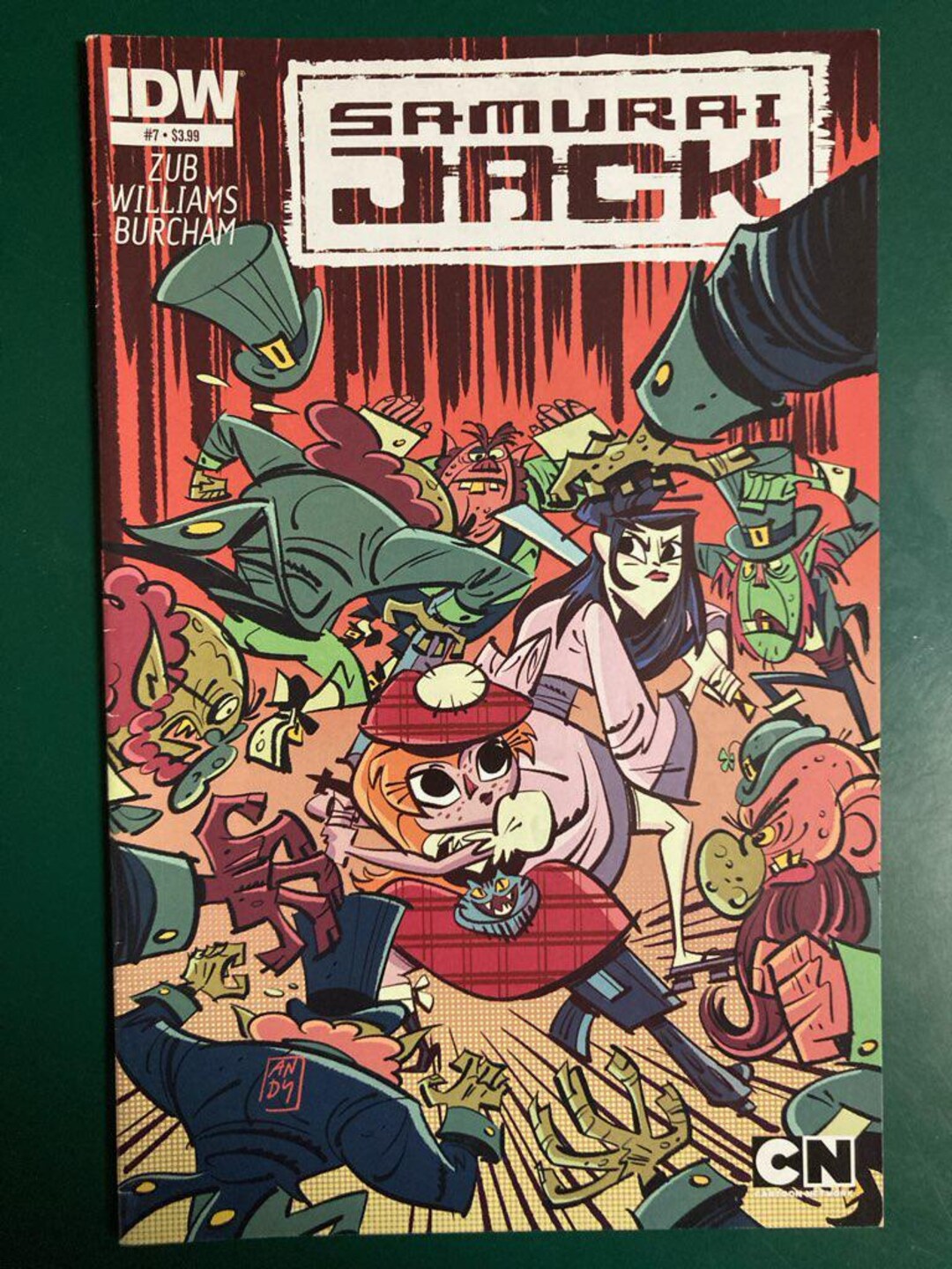 Samurai Jack # 7 Comic by IDW Comics - Etsy
