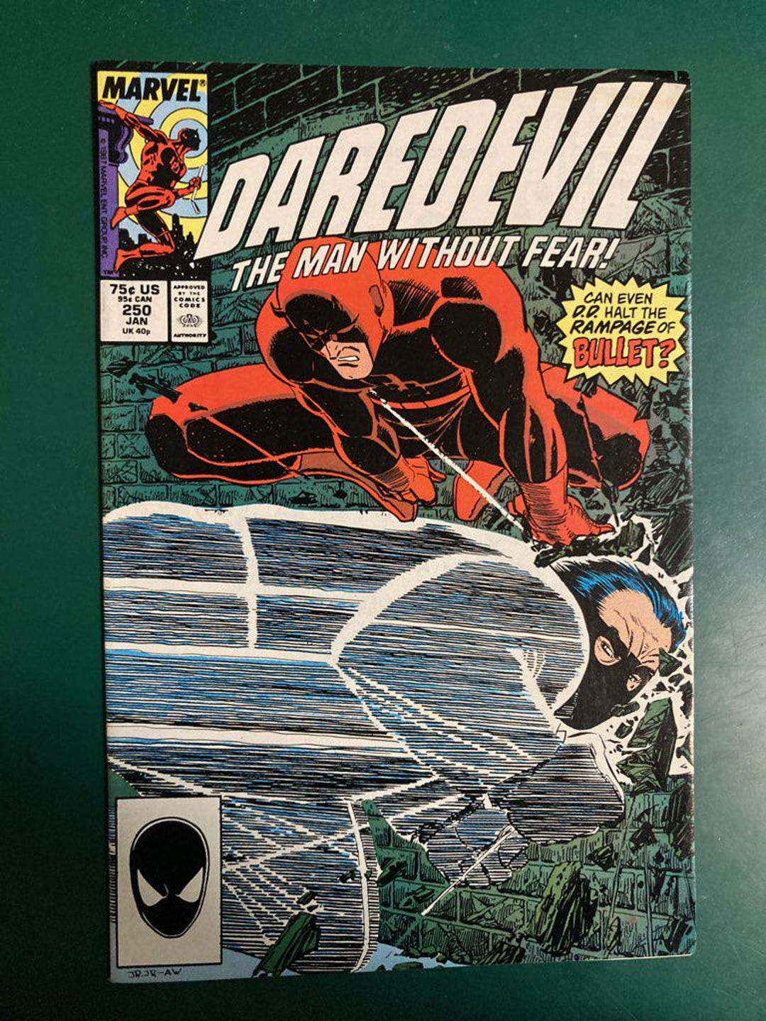 Daredevil # 250 Comic by Marvel Comics - Etsy