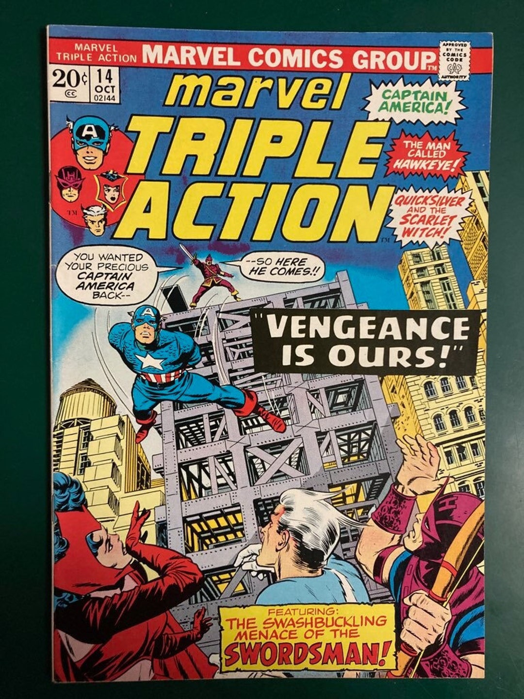 Marvel Triple Action 14 Comic by Marvel Comics - Etsy
