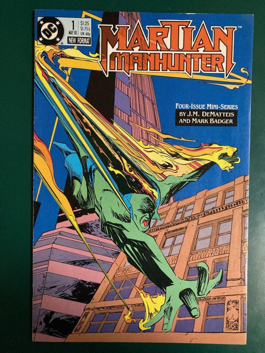 Martian Manhunter 1 Comic By Dc Comics Etsy