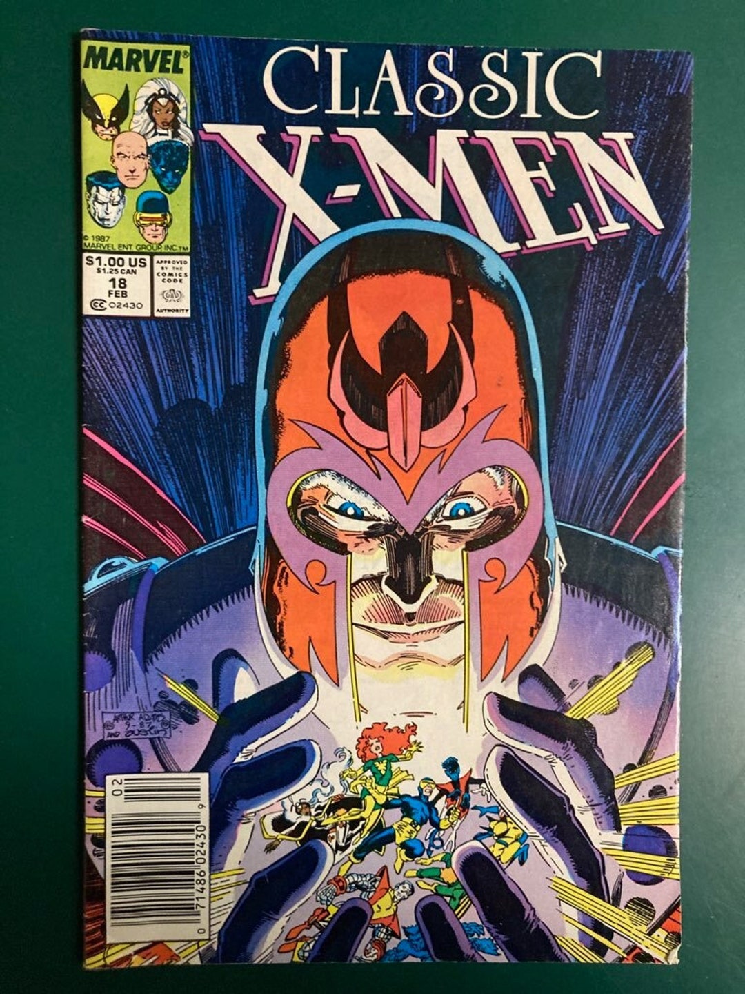 Classic X-men 18 Comic by Marvel Comics - Etsy