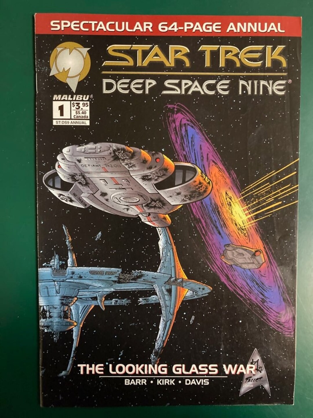 Star Trek: Deep Space Nine Annual 1 Comic by Malibu Comics - Etsy
