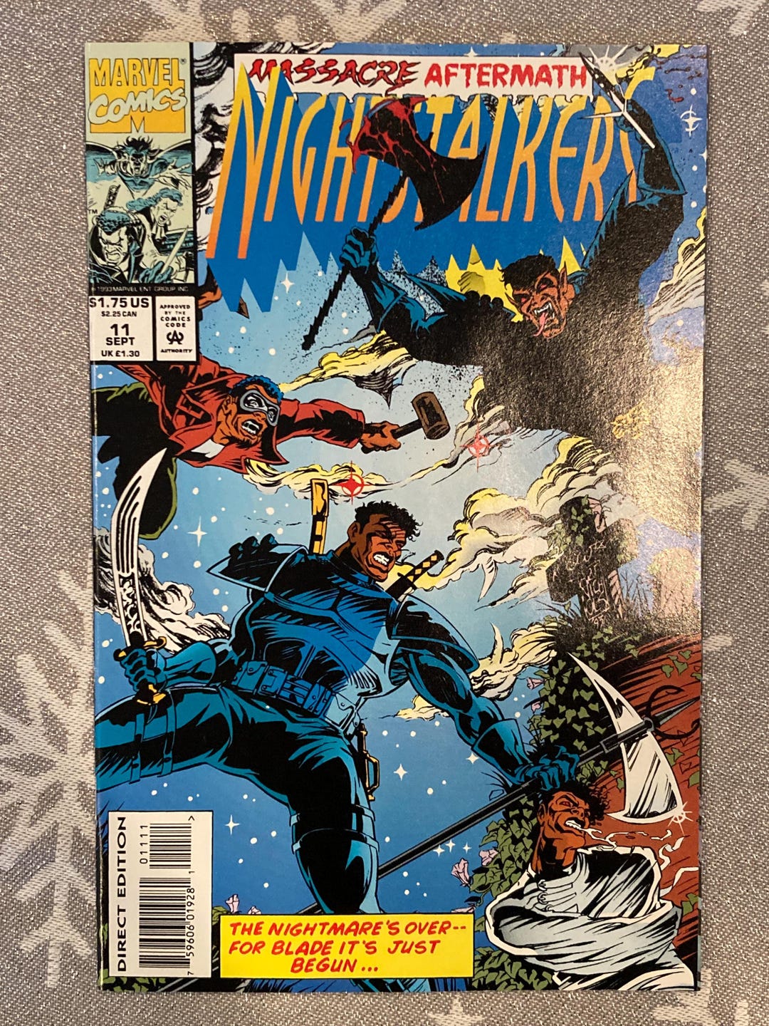 Nightstalkers # 11 Comic by Marvel Comics - Etsy