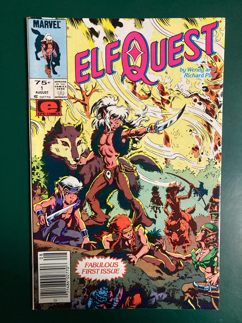 Elfquest # 1 Comic by Marvel Comics - Etsy