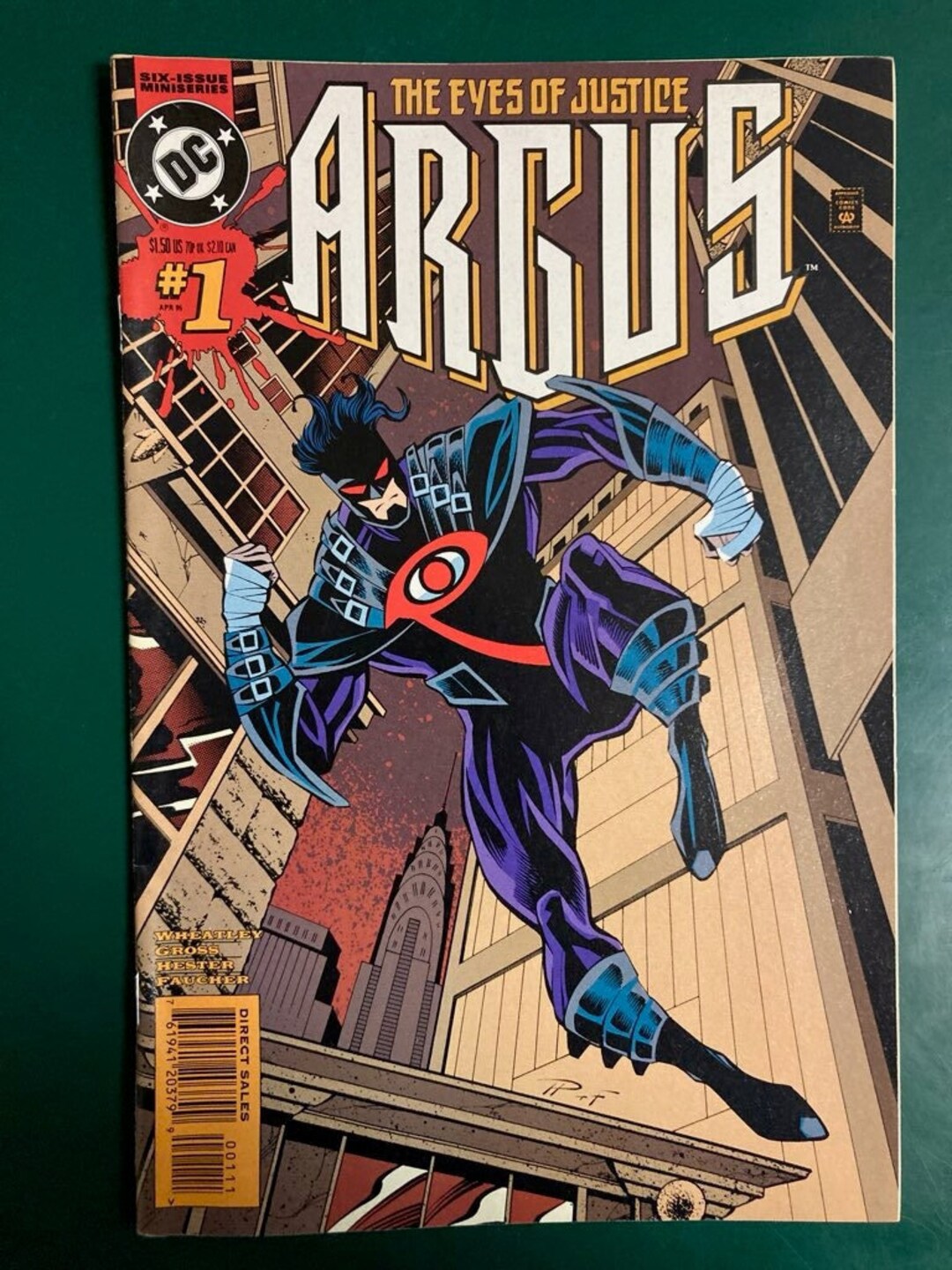 Argus 1 Comic by DC Comics - Etsy