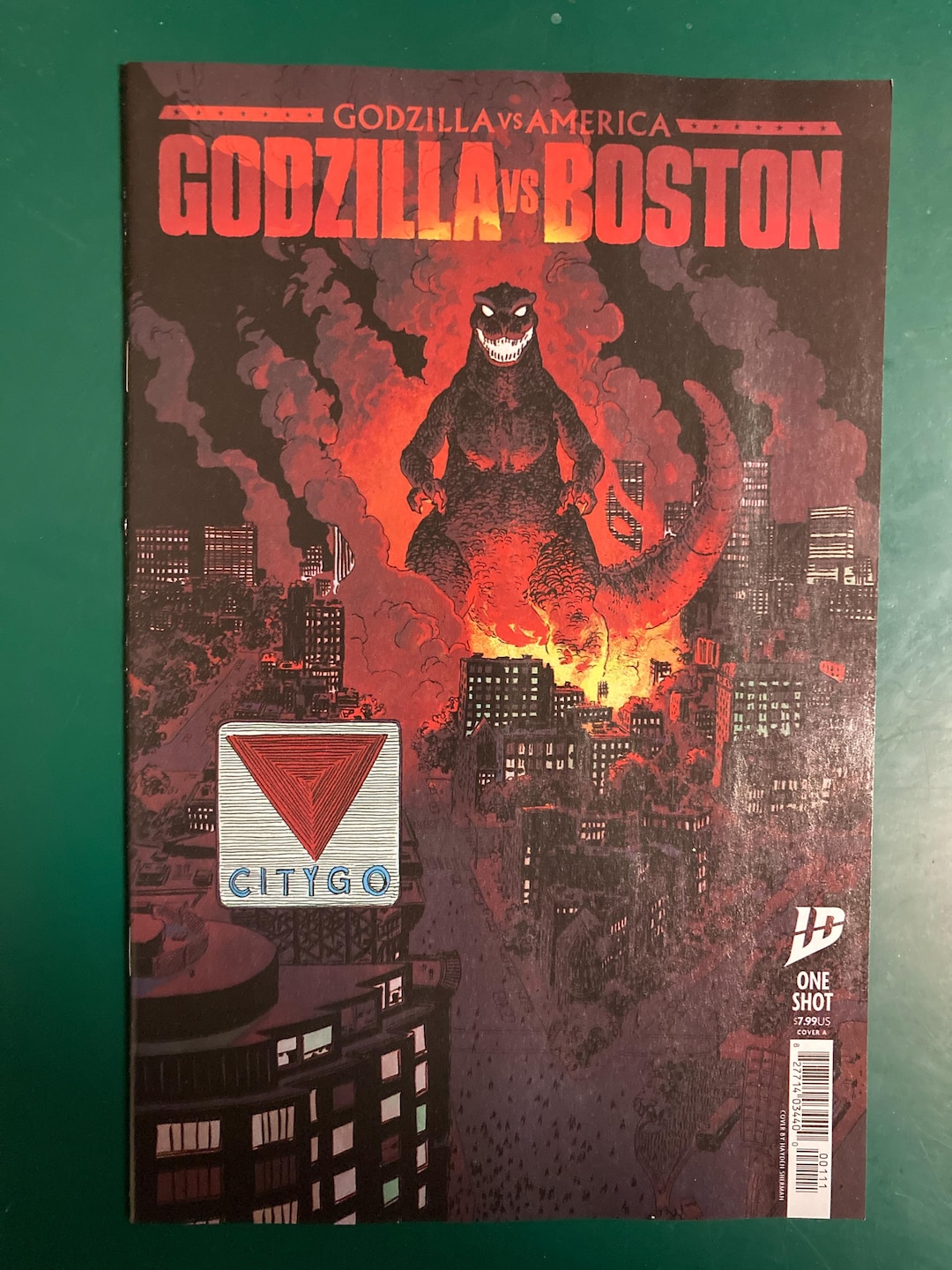 Godzilla Vs. America: Boston # 1 Comic by IDW Comics - Etsy