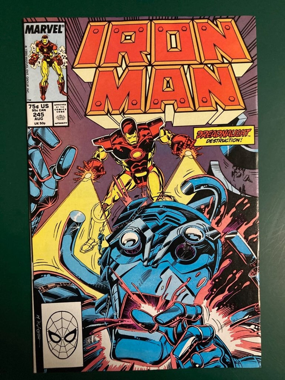 Iron Man 245 Comic by Marvel Comics - Etsy
