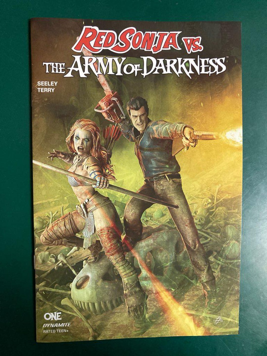 Red Sonja Vs. the Army of Darkness # 1 Comic by Dynamite Comics - Etsy