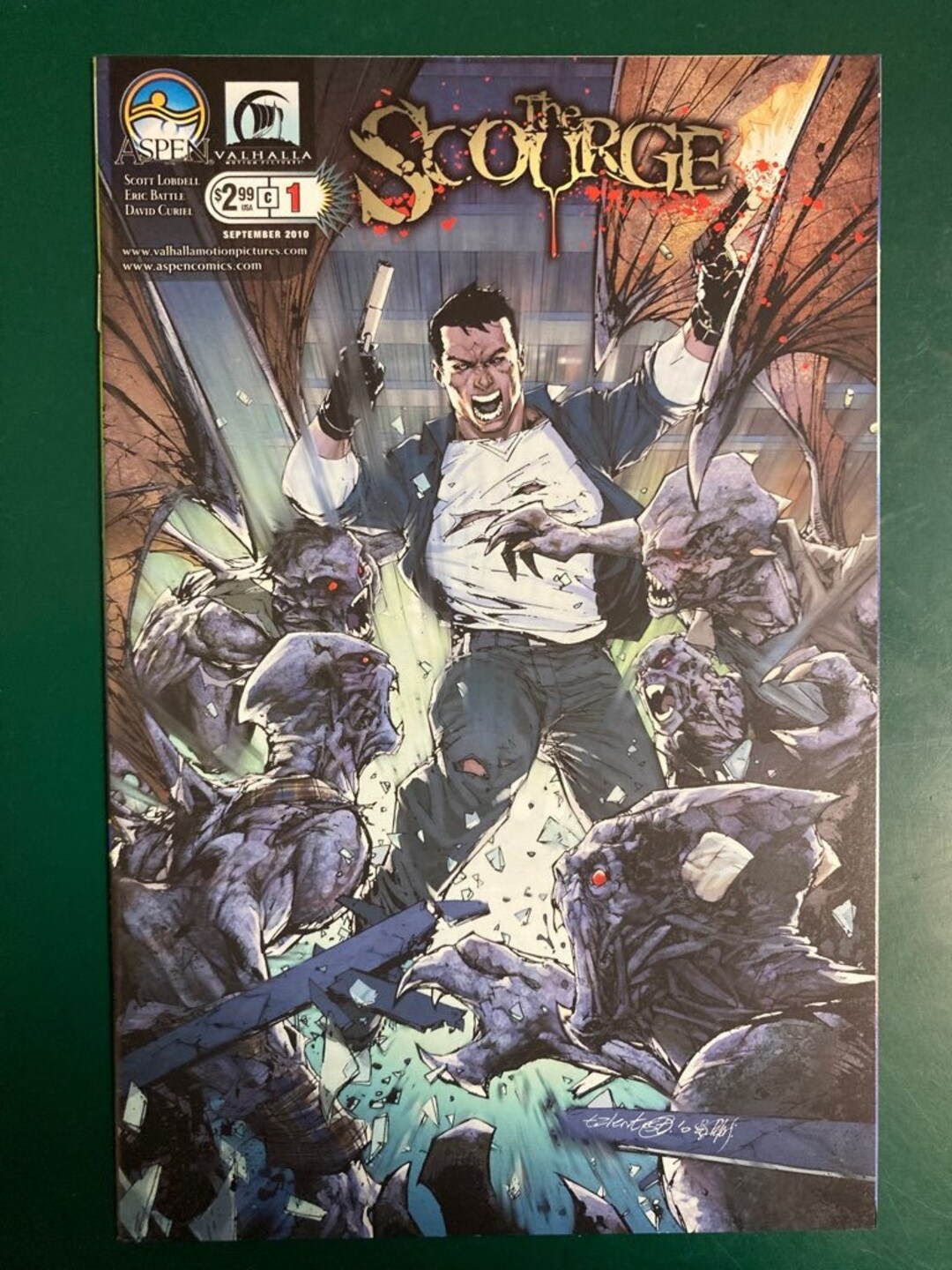 Scourge 1 Comic by Aspen Comics - Etsy
