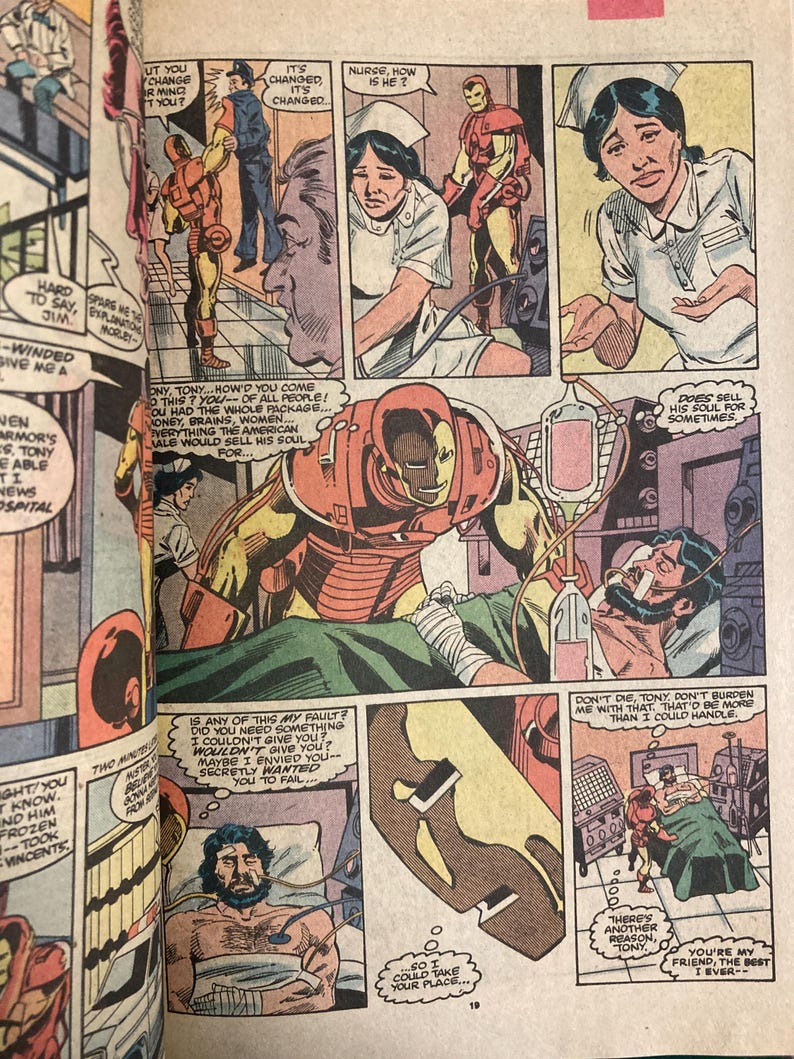Iron Man # 182 Comic by Marvel Comics - Etsy