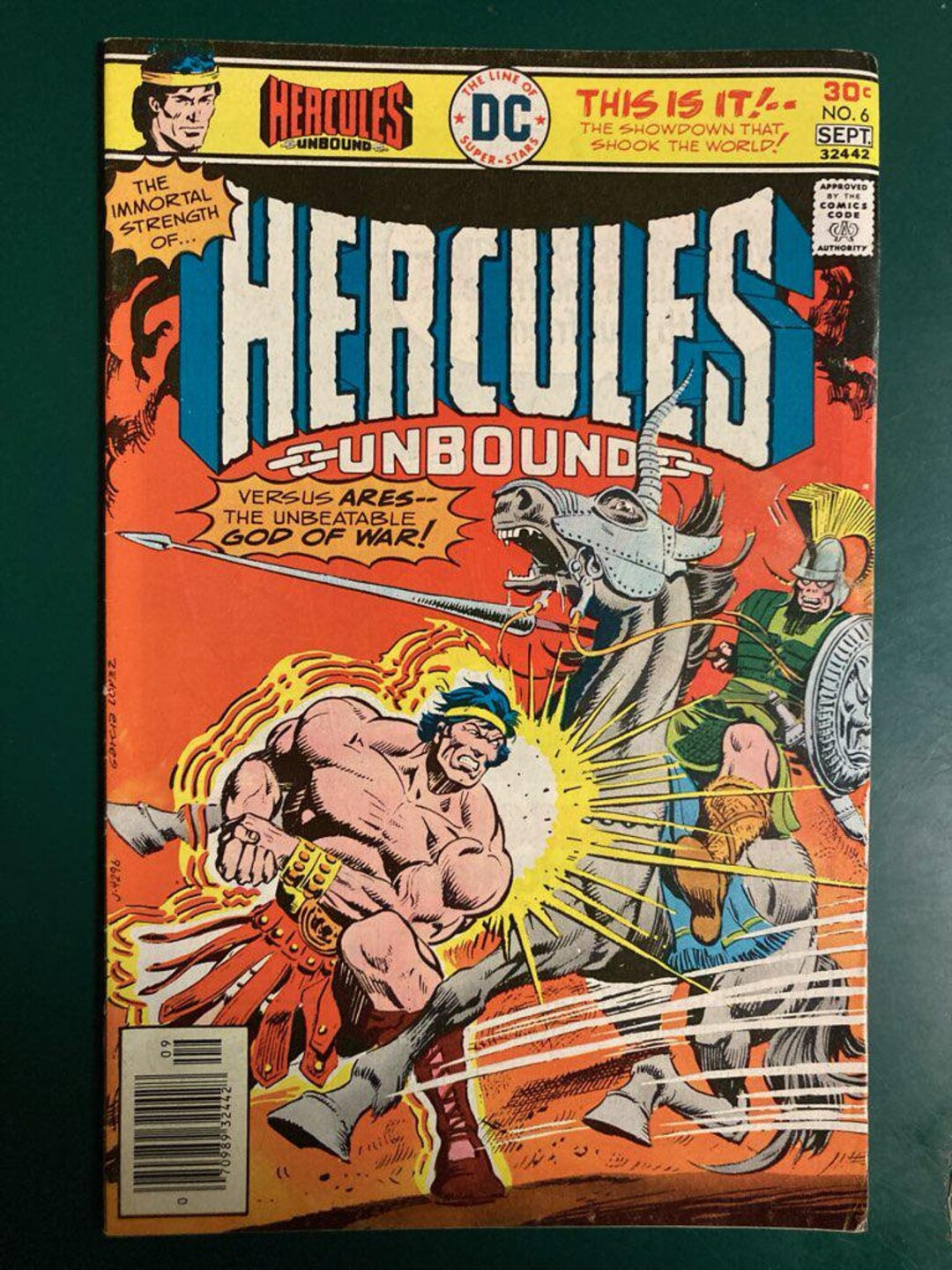 Hercules Unbound # 6 Comic by DC Comics - Etsy