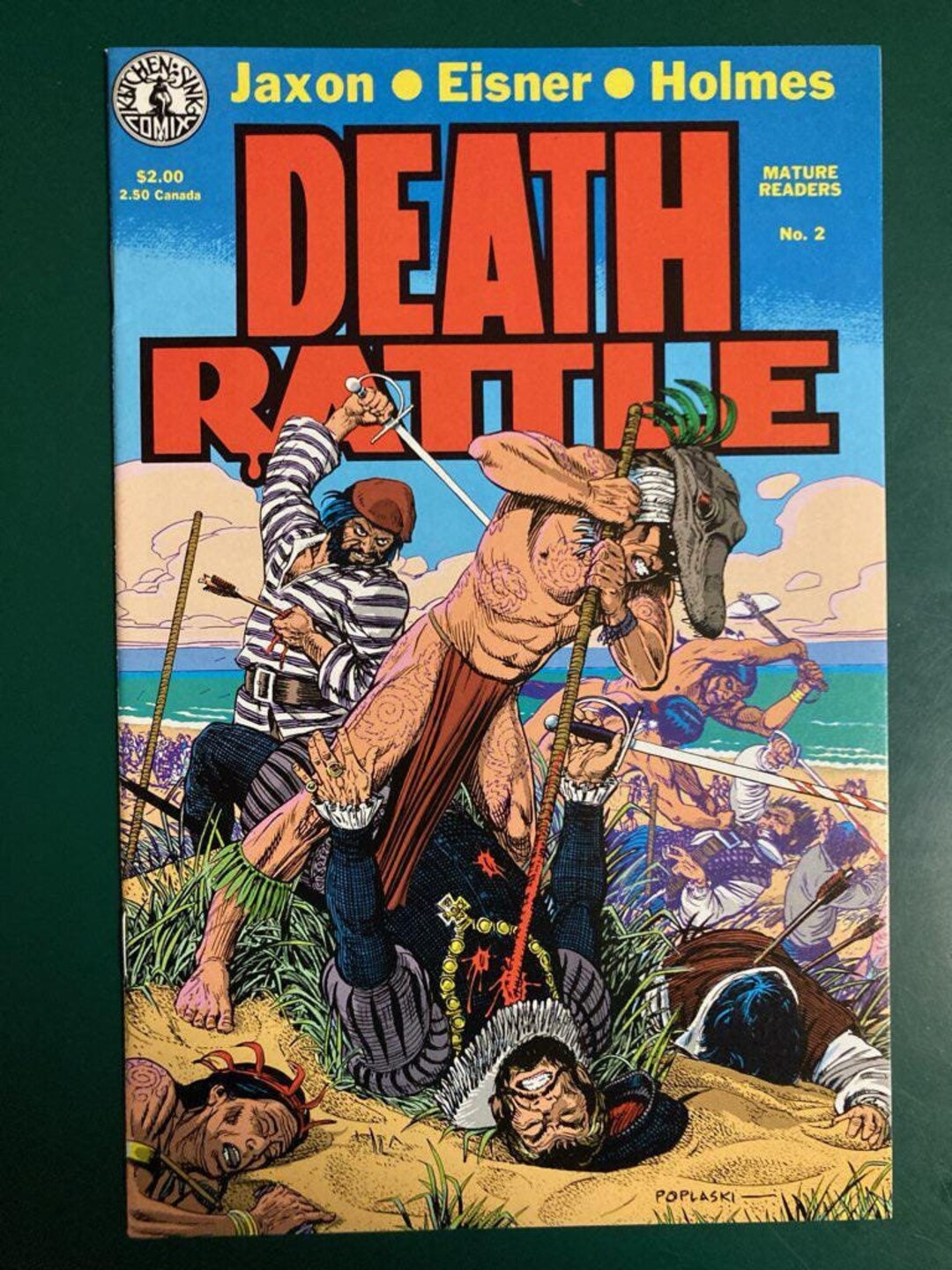 Death Rattle 2 Comic by Kitchen Sink Comix - Etsy