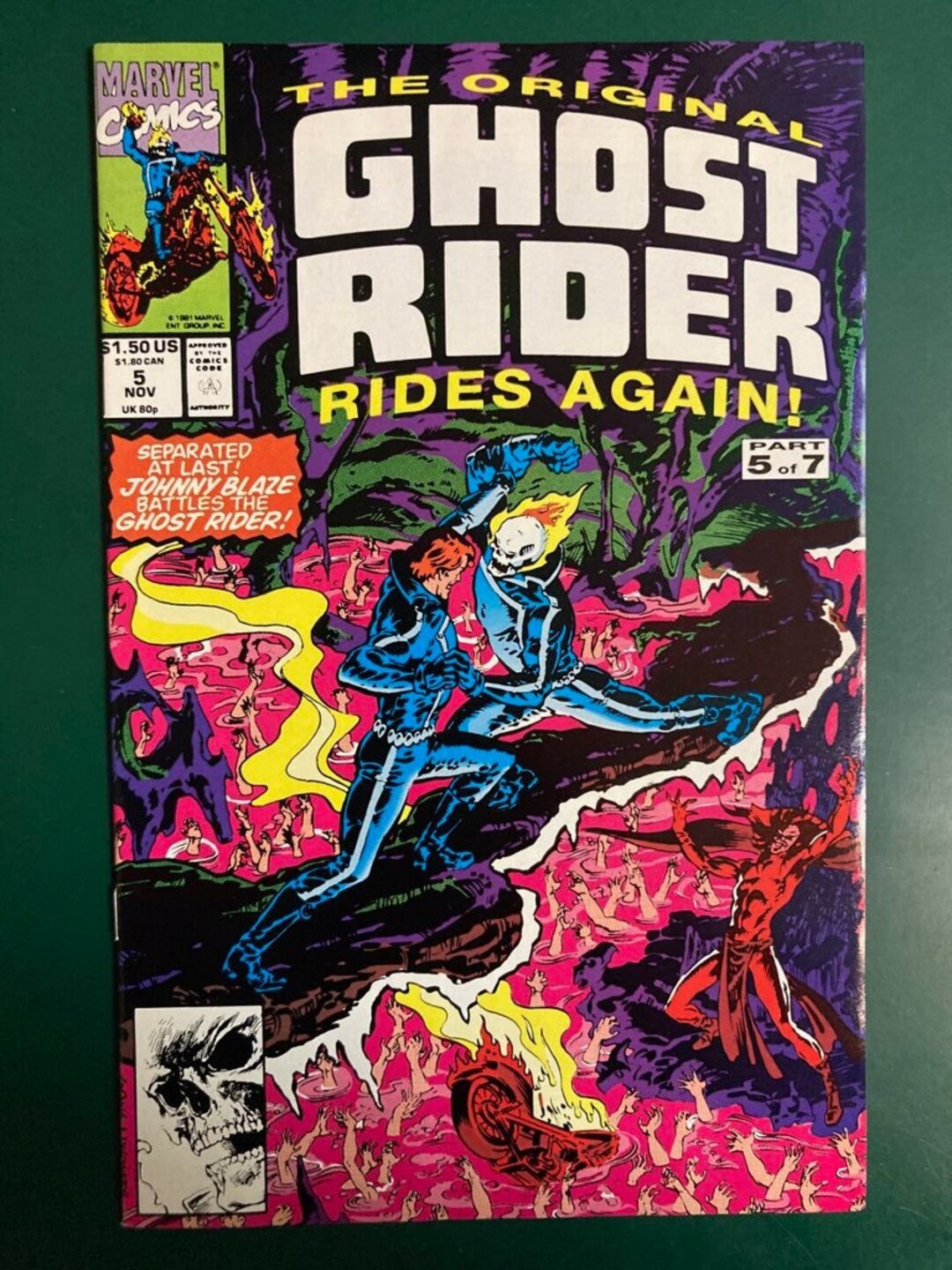 Original Ghost Rider Rides Again 5 Comic by Marvel Comics - Etsy