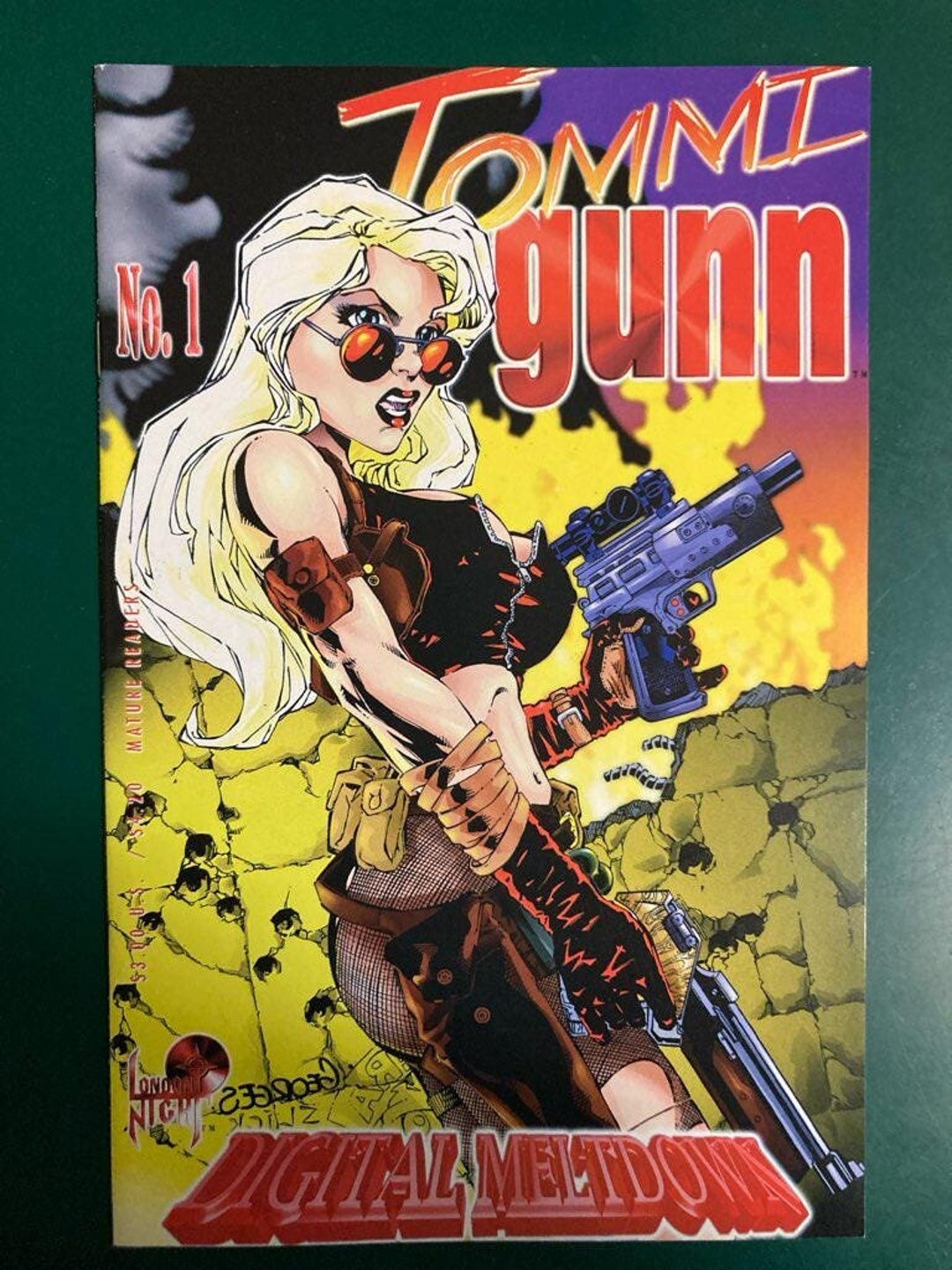 Tommi Gunn # 1 Comic by London Night Comics - Etsy