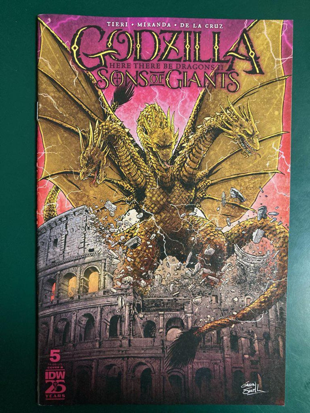 Godzilla Here There Be Dragons II 5 Comic by IDW Comics - Etsy