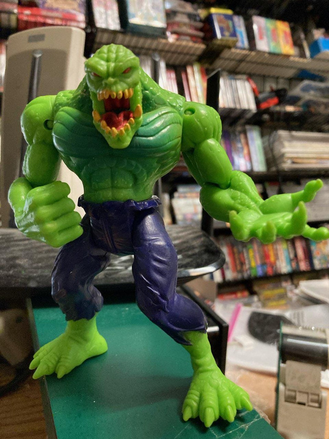 Batman Knight Force Ninjas: Killer Croc Figure by Kenner - Etsy