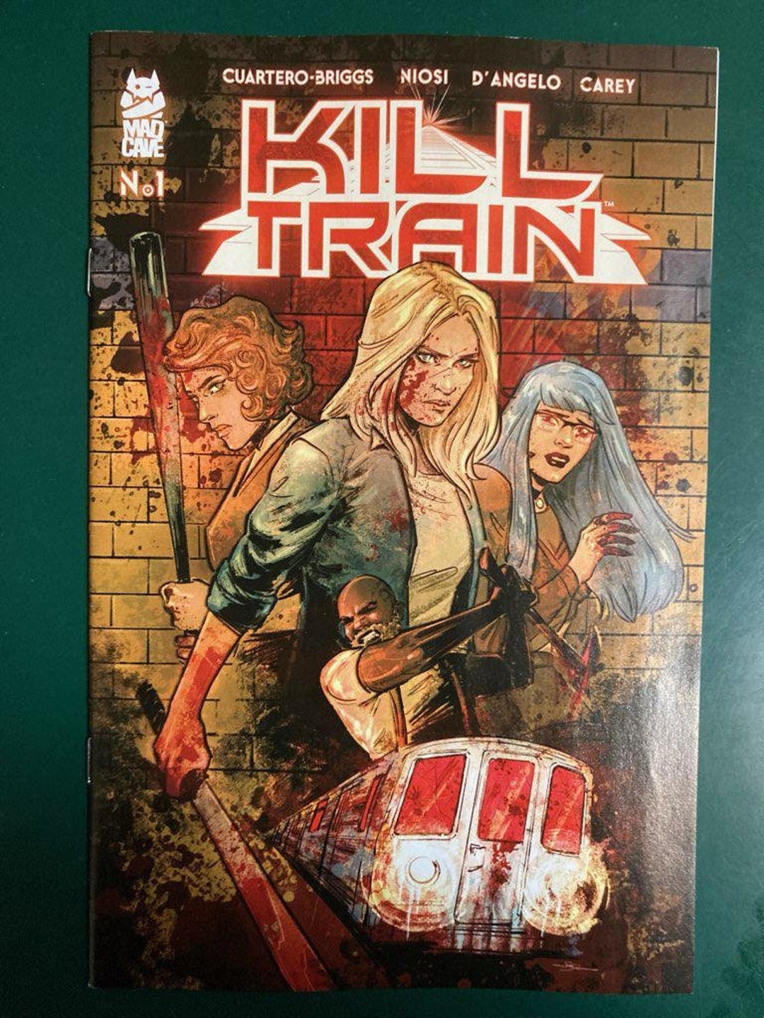 Kill Train # 1 Comic by Mad Cave Comics - Etsy