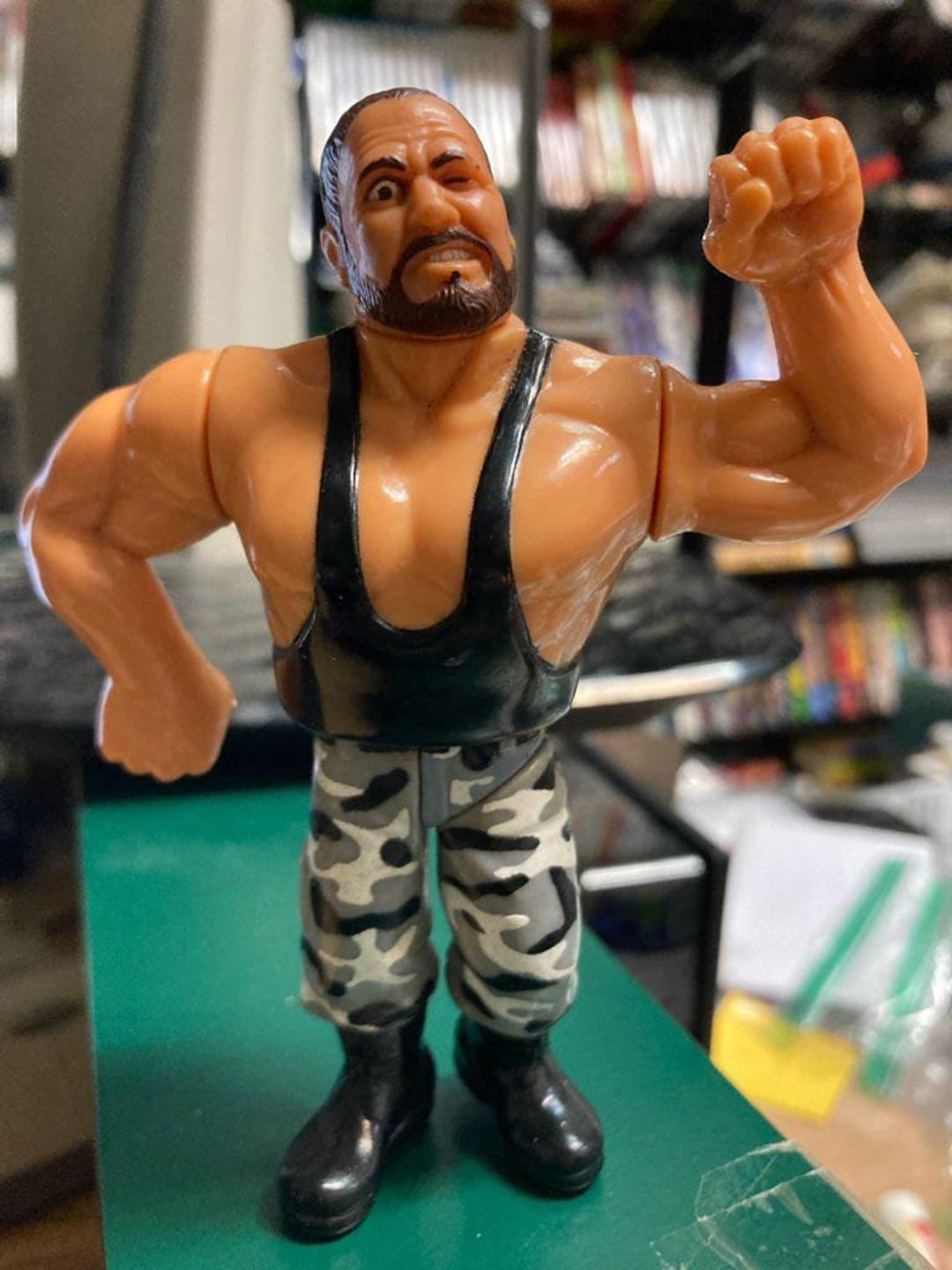 WWF: Bushwaker Butch Figure by Hasbro - Etsy