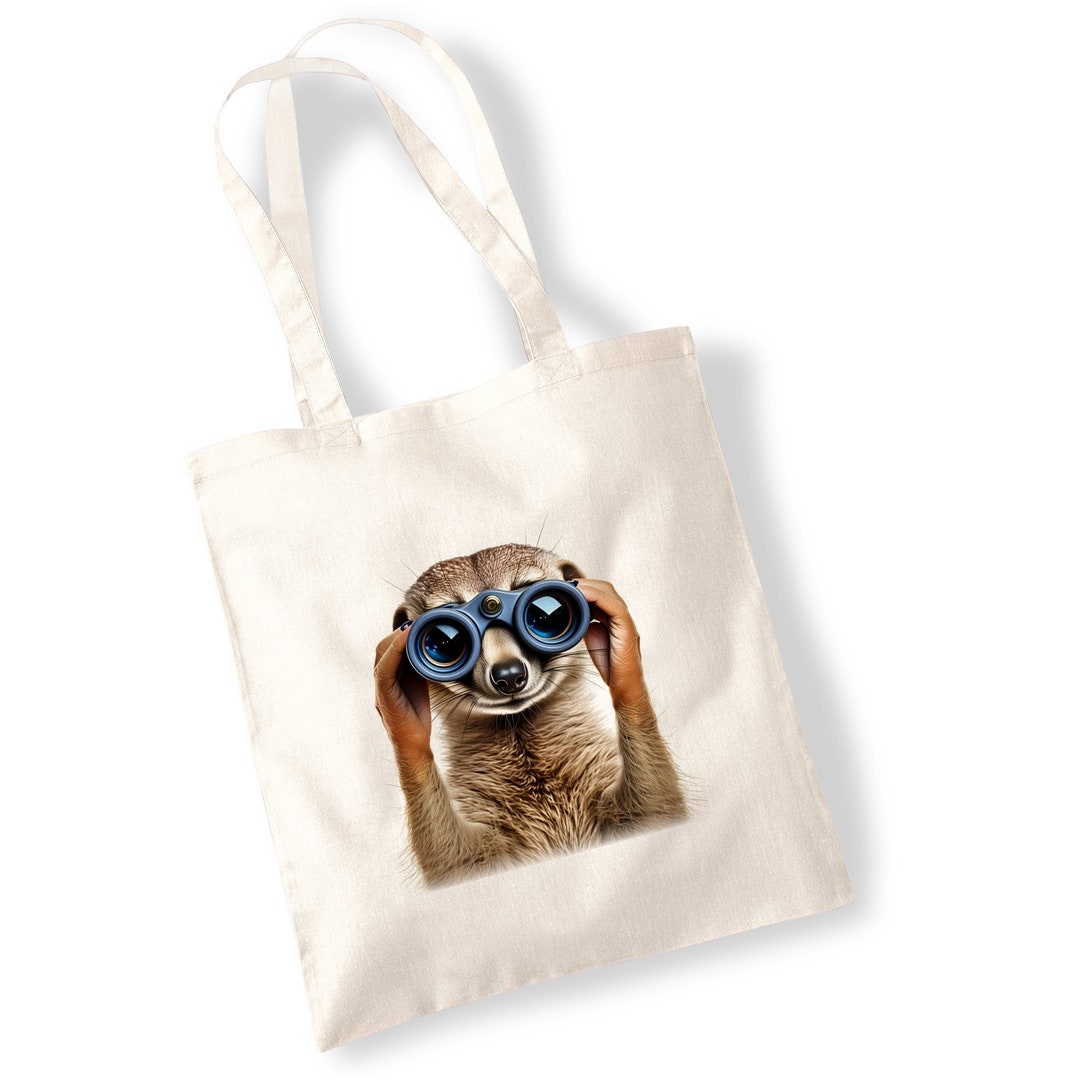 Meerkat Looking Through Binoculars - Bird Watcher Birder - Random ...