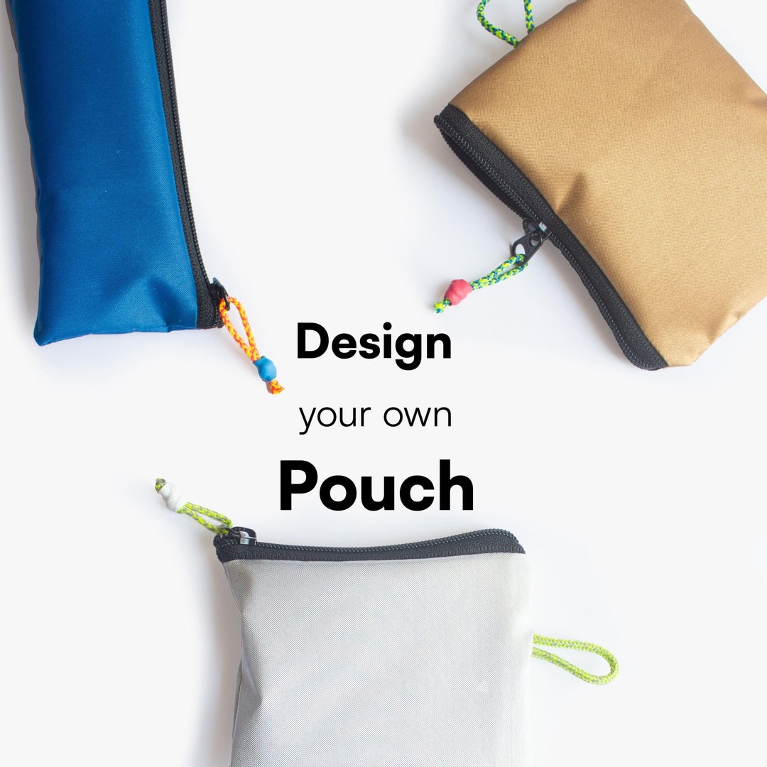 Design Your Pouch / EDC Pocket Organizer / Mini Zipper Pouch / Small ...