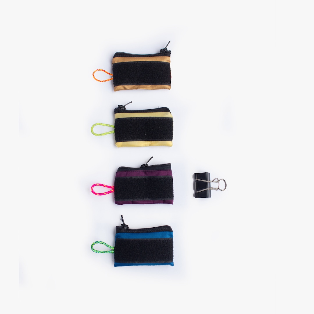 MICRO Mini EDC Pouch / Tiny Pouch / Keychain Pouch / Velcro Daily Pouch ...