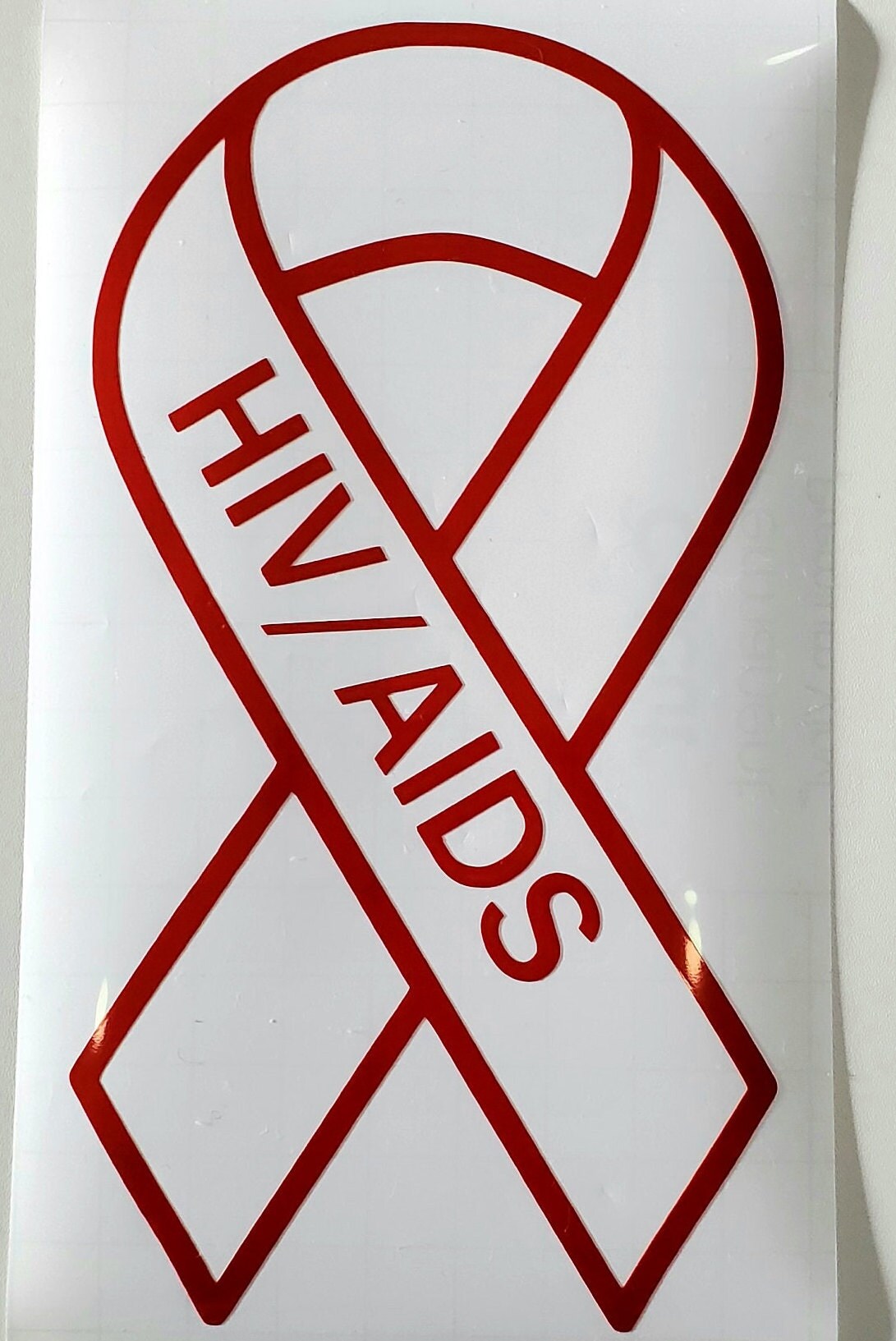 Awareness Ribbon Decal - Etsy