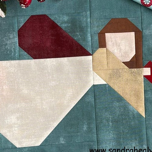 Angel Quilt Block Pattern Paper Piecing PDF - Etsy
