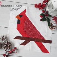 Chicken, 12 Inch Foundation Quilt Block Pattern From the Farm Animal ...