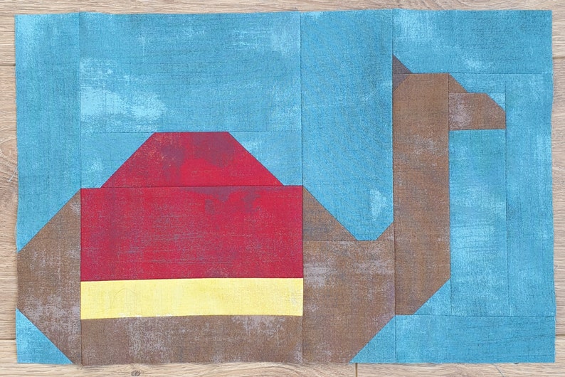 Camel Block and Setting Instructions for Holy Night Quilt | Etsy