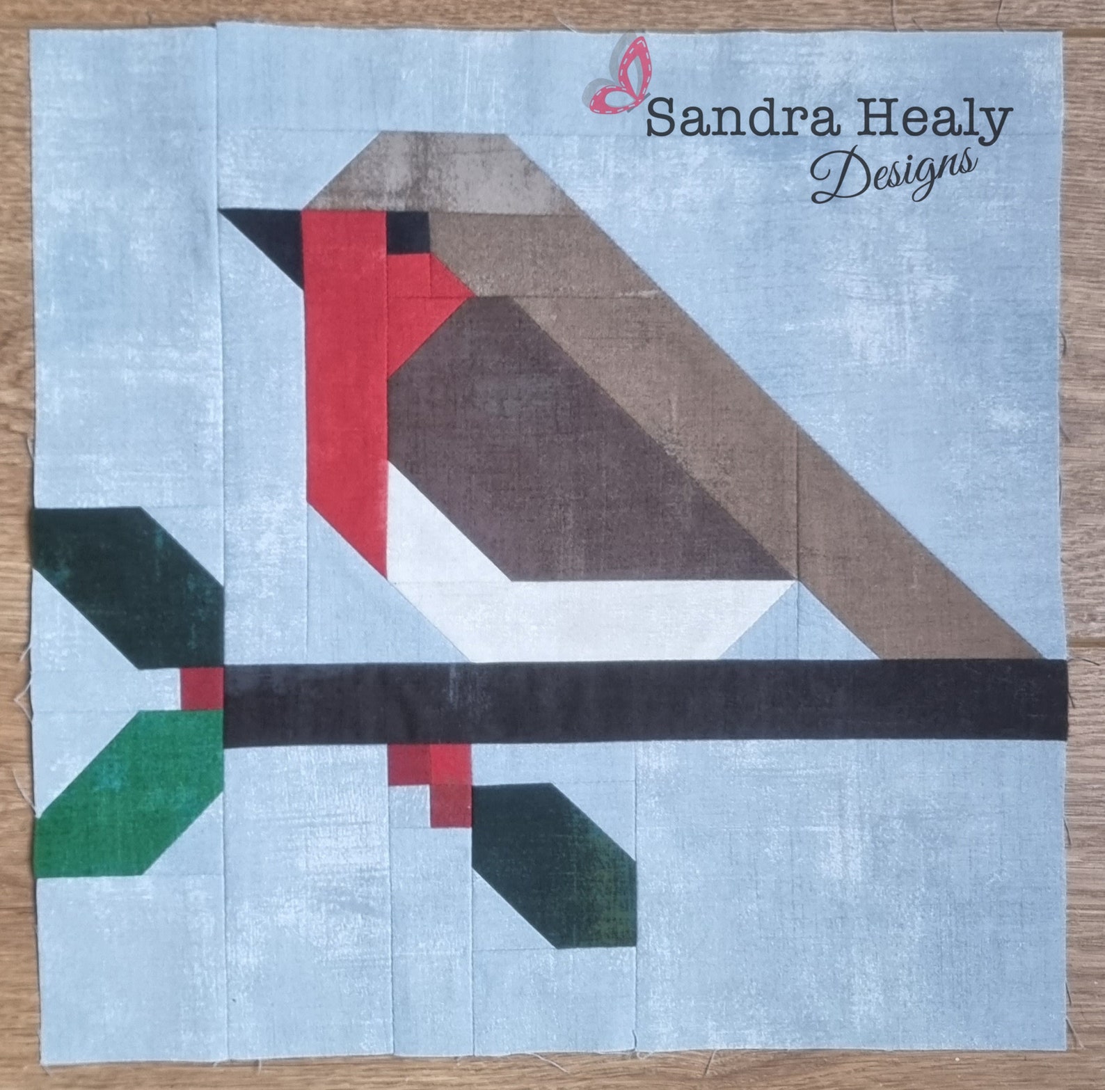 Robin Quilt Block Pattern 12 Machine Pieced Bird Quilt - Etsy