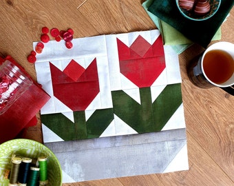 Tulip Quilt | Etsy