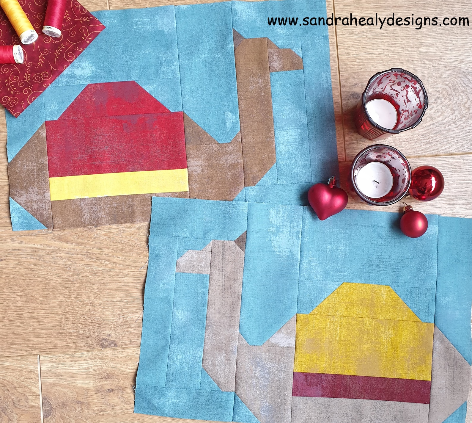 Holy Night Nativity Quilt Pattern: Machine Pieced Blocks (PDF Download ...