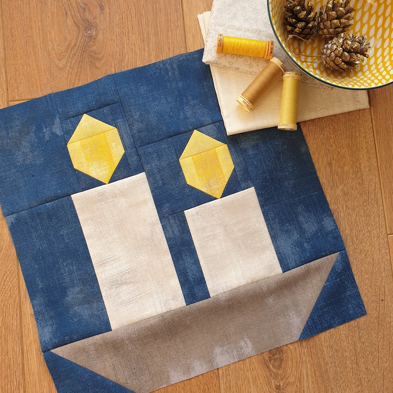 Candle Quilt Pattern - Etsy