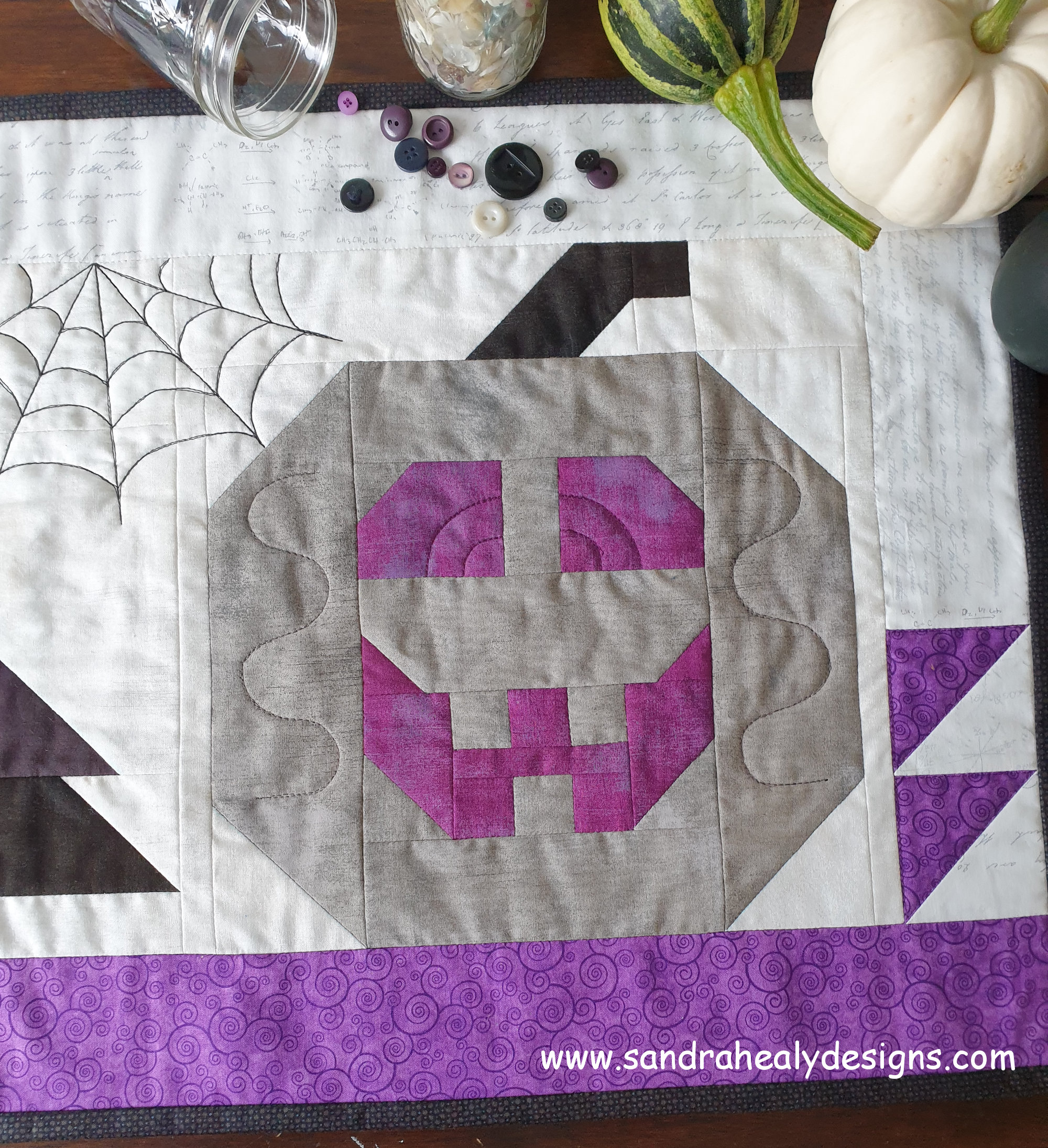Halloween Fall Quilt Block Set Pattern Bundle Instant PDF - Etsy