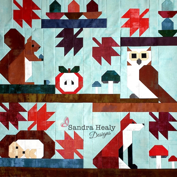 Fox Quilt Pattern - Etsy