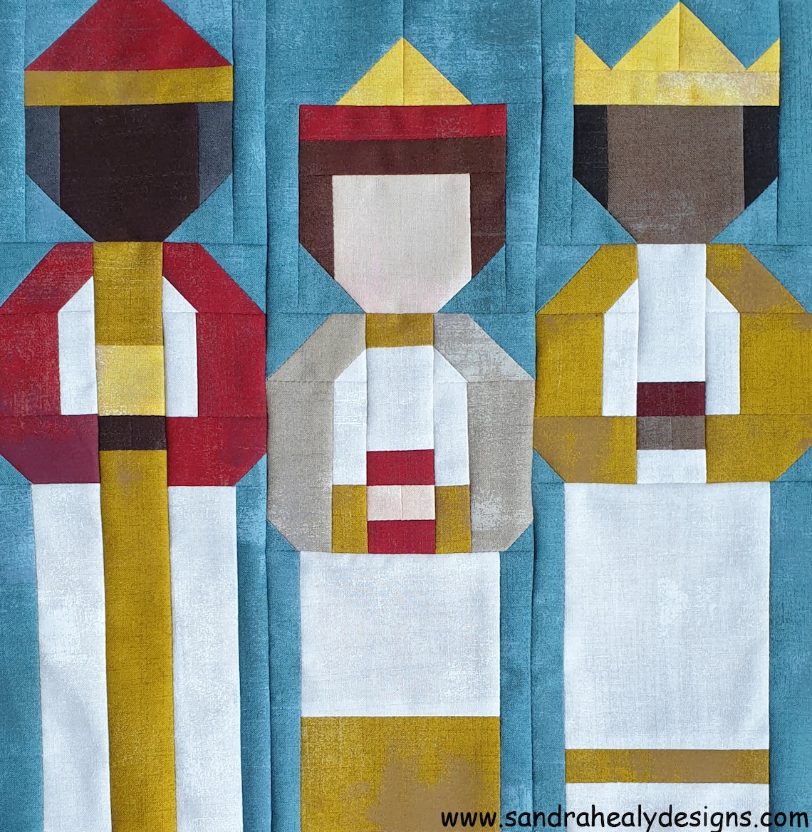 Wise Men Nativity Quilt Block Digital Pdf Pattern Christmas - Etsy