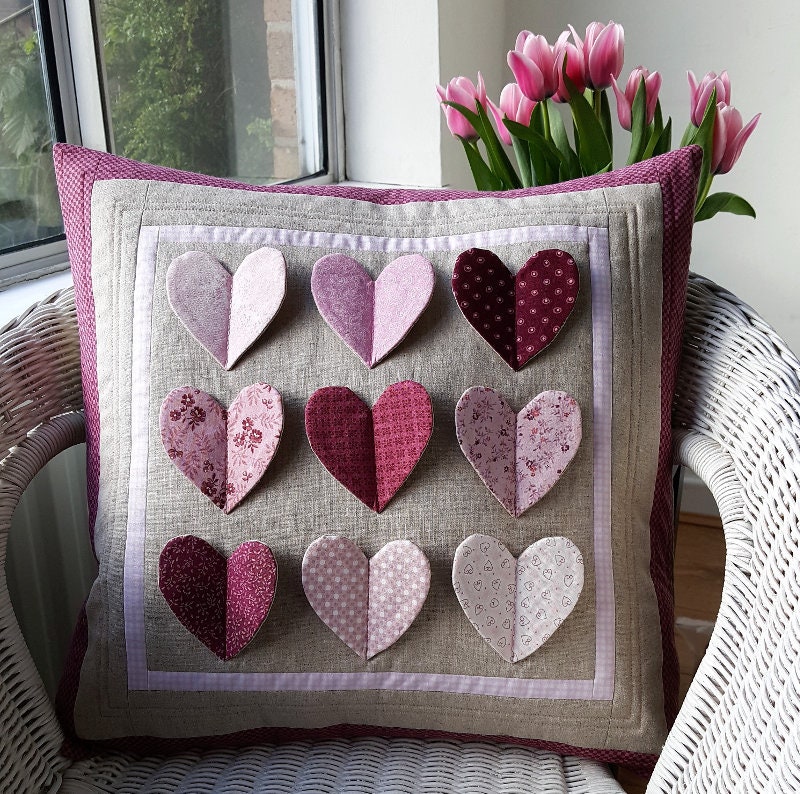 Heart Pillow Sewing Pattern Instant PDF Digital Download - Etsy