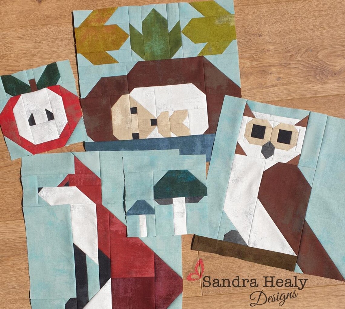Owl Quilt Block Pattern: 12